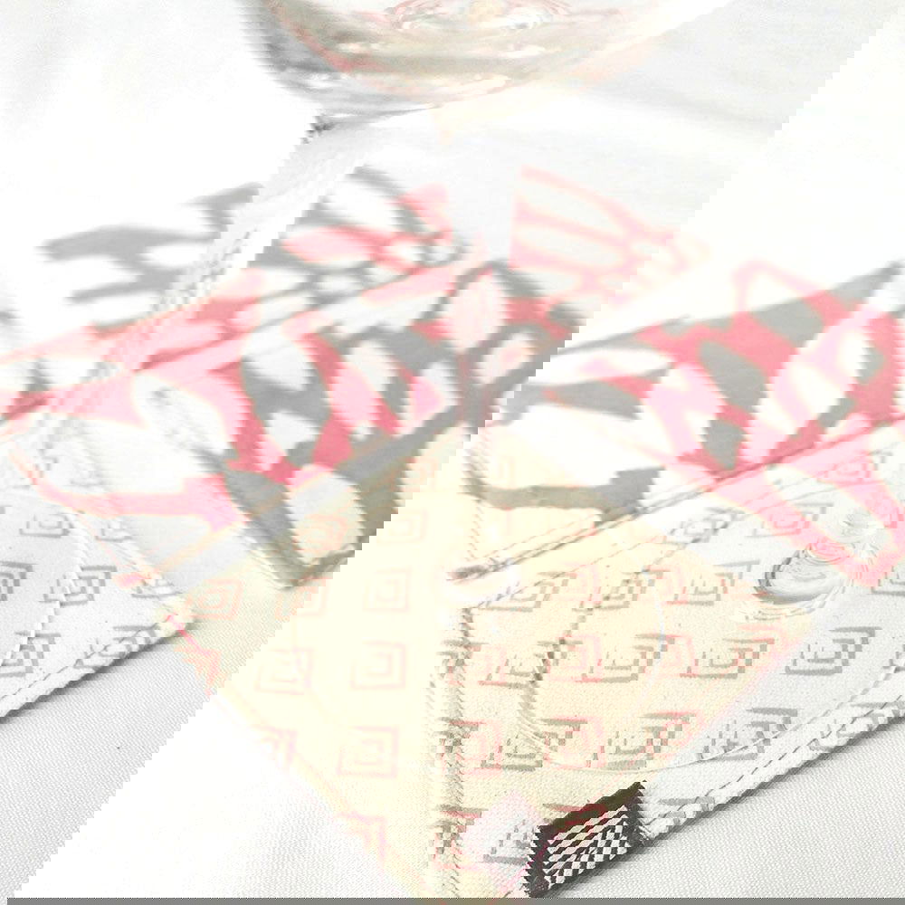 Batik Coaster Set (Reversible) - Coral Bunga – Batik Boutique Global