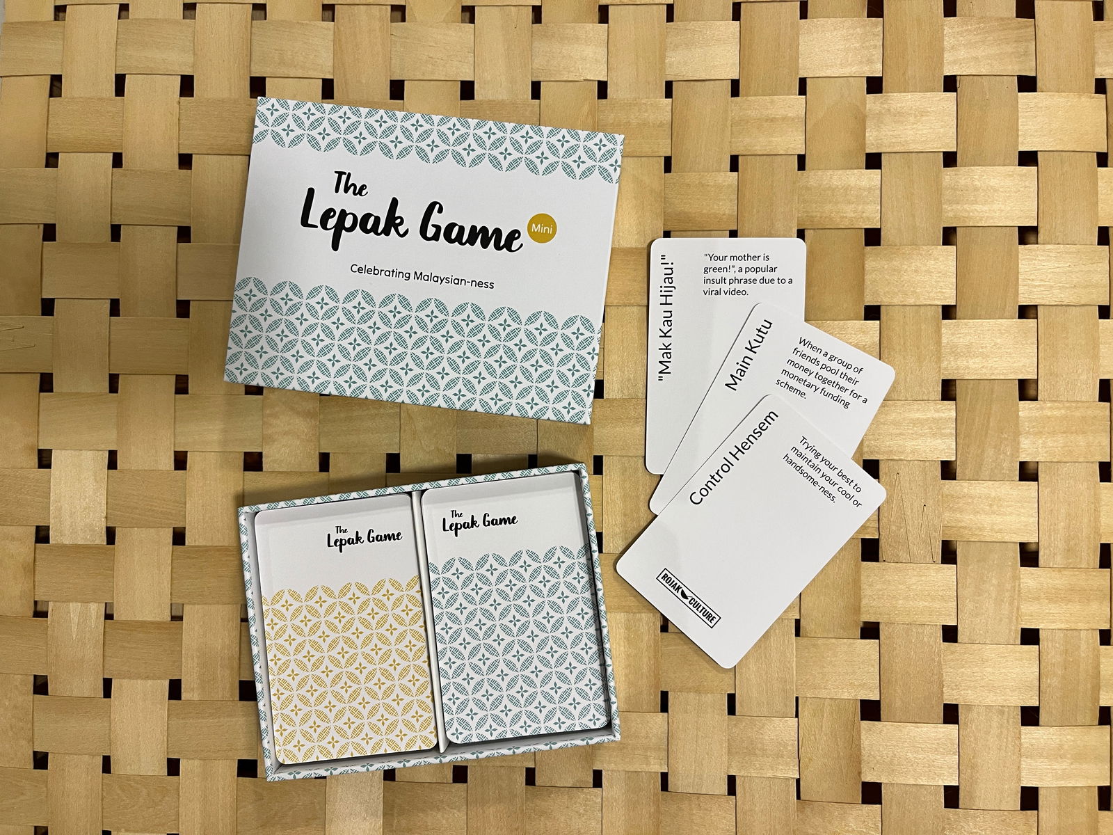 ROJAK CULTURE - The Lepak Game Mini – Batik Boutique Global